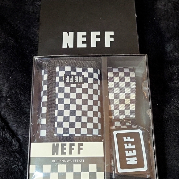 Neff | Accessories | Nwt Neff Matching Wallet And Belt Giftset | Poshmark